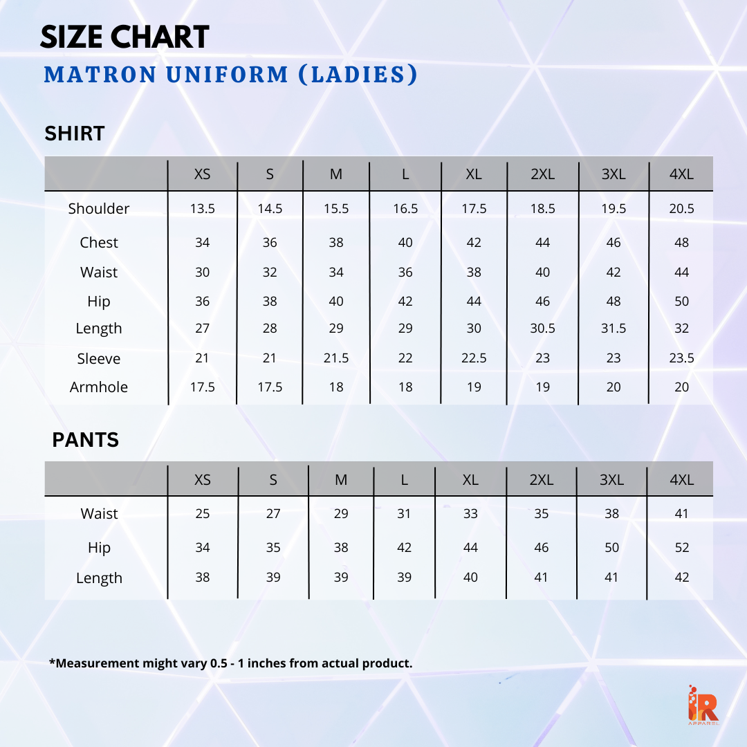 [PREORDER 14 DAYS] Matron Uniform - IR APPAREL